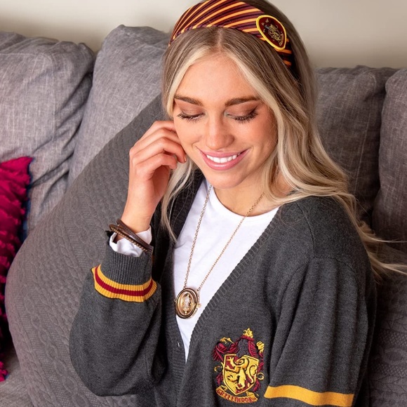 Hot Topic | Sweaters | Harry Potter Gryffindor Cardigan | Poshmark